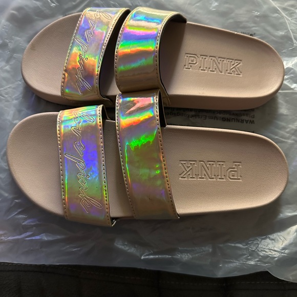 Shoes | Victorias Secret Pink Limited Edition Slides | Poshmark